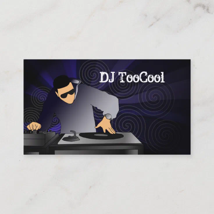 DJ Business Cards | Zazzle