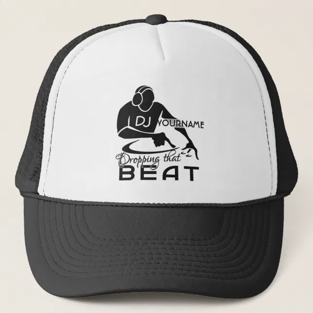 DJ custom hat - choose color | Zazzle