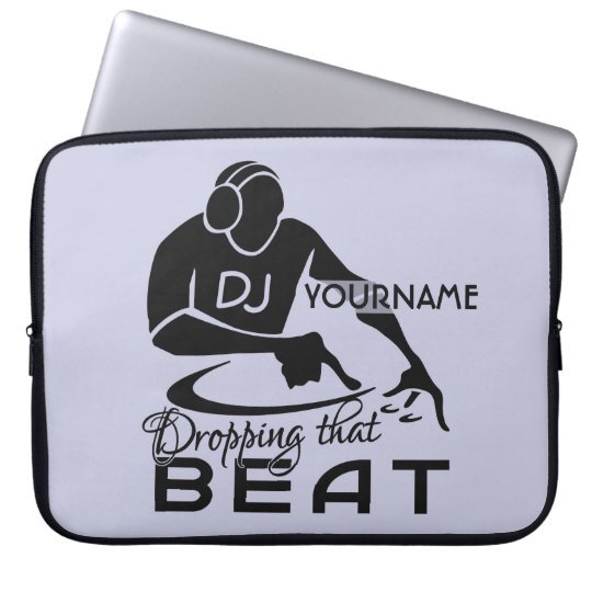 DJ custom laptop sleeve | Zazzle.com