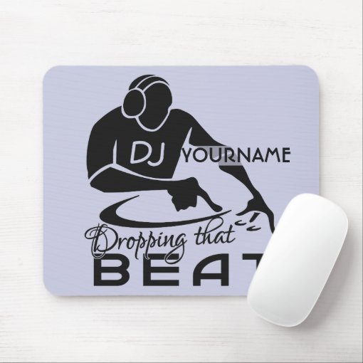 DJ custom mousepad | Zazzle