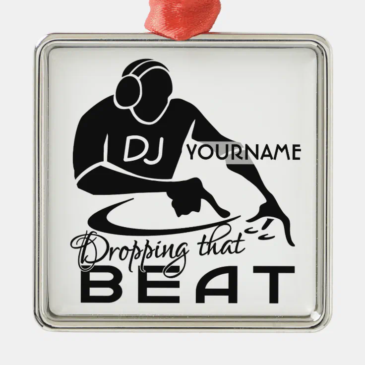 DJ custom ornament | Zazzle
