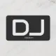 DJ Custom QR Code Premium Calling Card | Zazzle