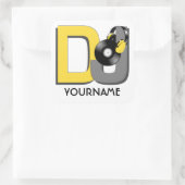 DJ custom stickers | Zazzle