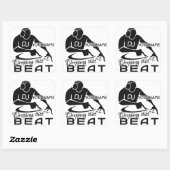 DJ custom stickers | Zazzle