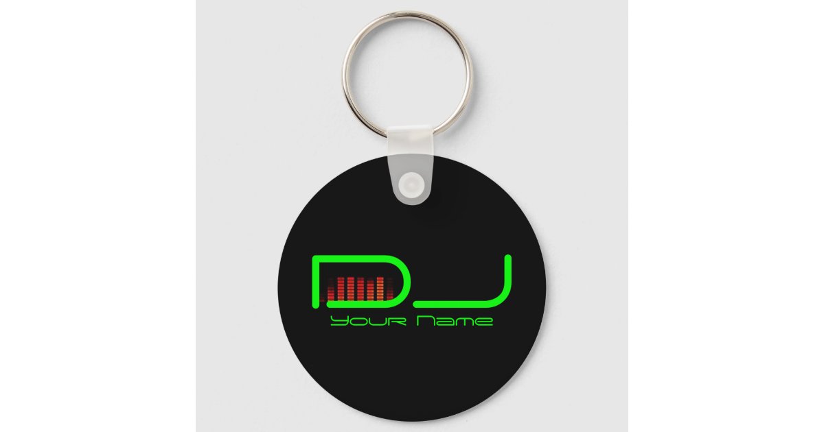 DJ KEYCHAIN | Zazzle