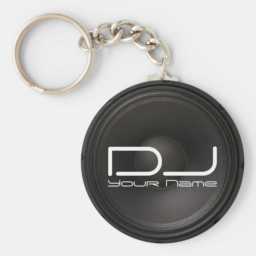 DJ KEYCHAIN | Zazzle