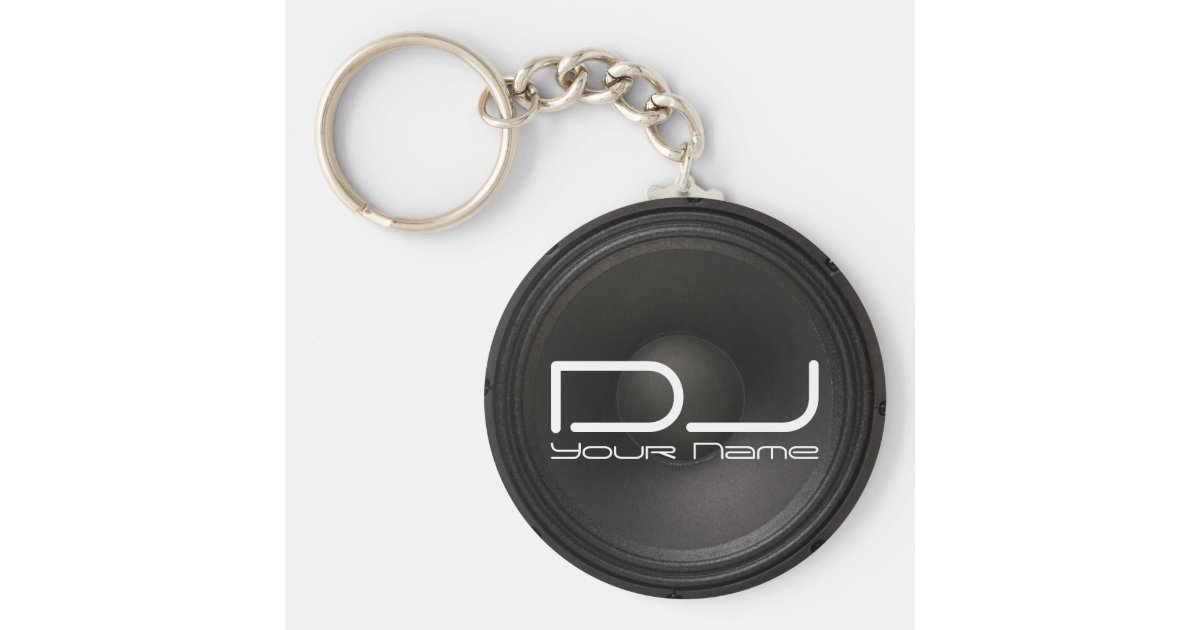 DJ KEYCHAIN | Zazzle.com