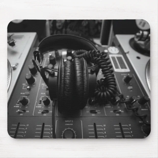 DJ Mixer Mouse Pad | Zazzle