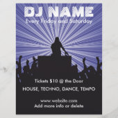 DJ Name 2 Music Flyer | Zazzle