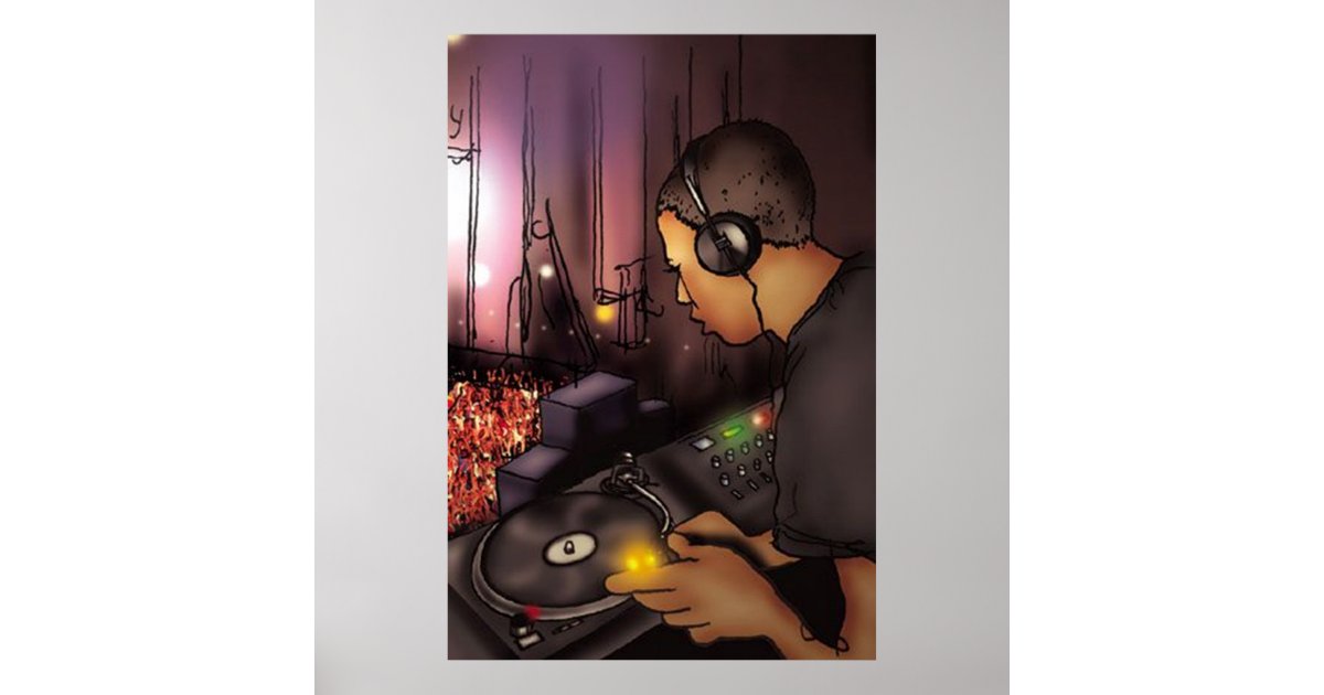 DJ Poster | Zazzle.com