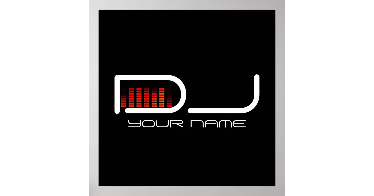 DJ POSTER | Zazzle