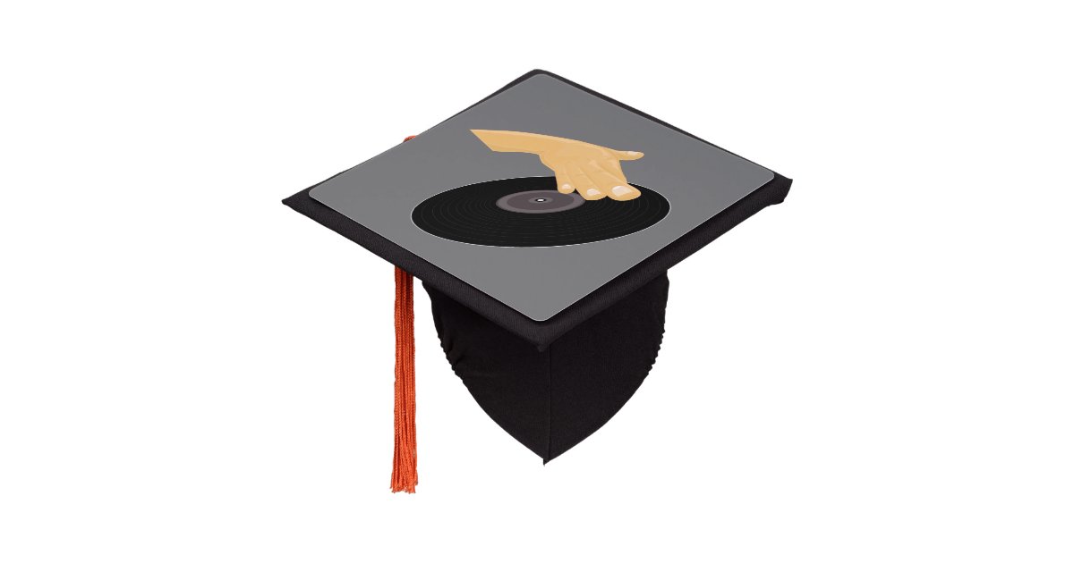 DJ Scratch Graduation Cap Topper | Zazzle