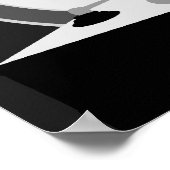 DJ Spinning Vinyl At Decks Poster | Zazzle