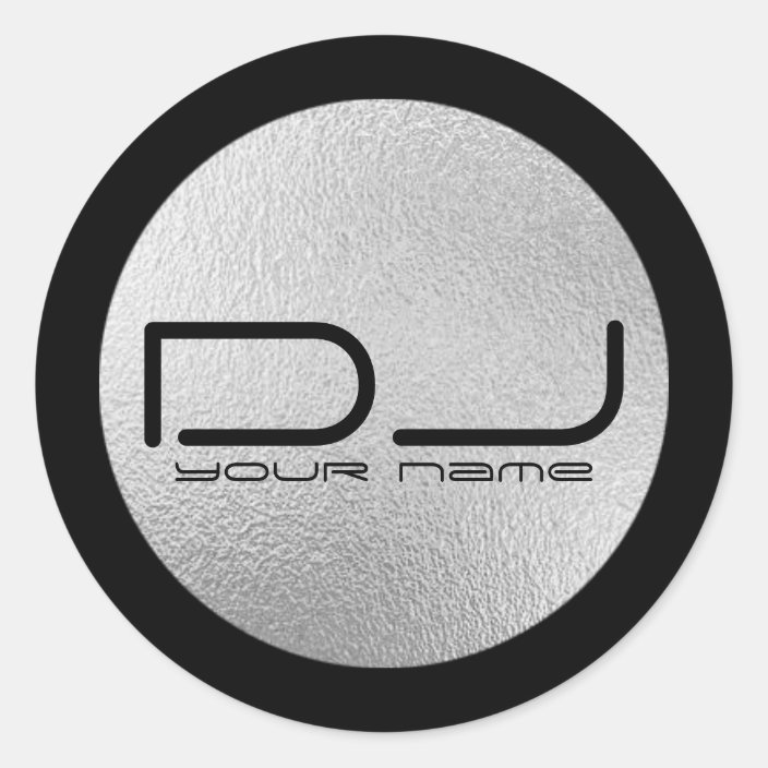 DJ Sticker | Zazzle.com