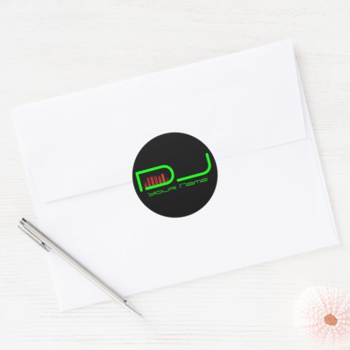 DJ Sticker | Zazzle