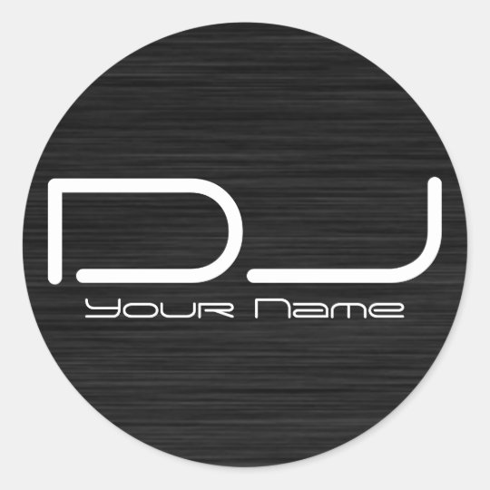 DJ Sticker | Zazzle.com