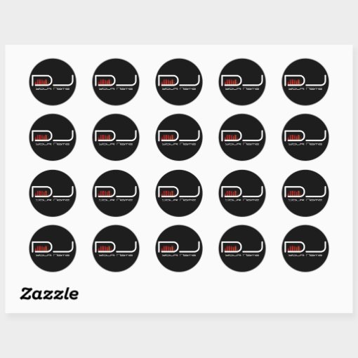 DJ Sticker | Zazzle
