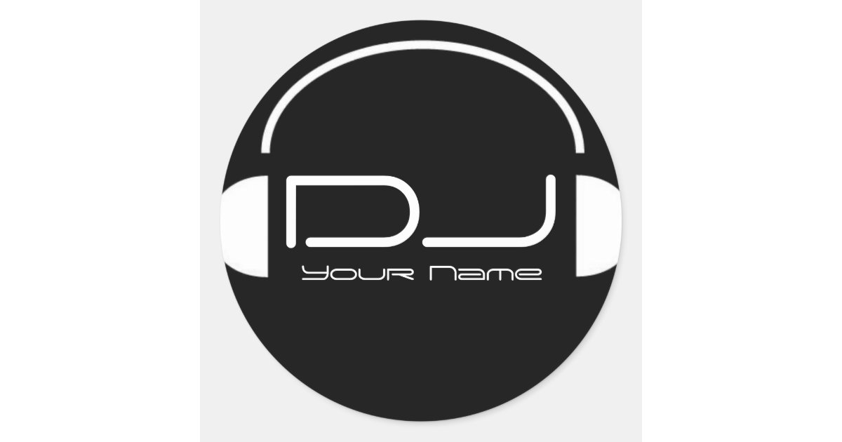DJ Sticker | Zazzle