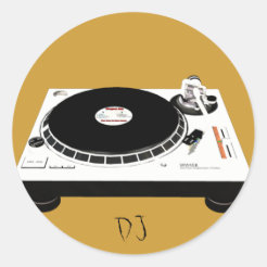 Dj Stickers | Zazzle
