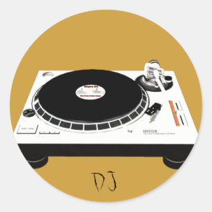 Dj Stickers | Zazzle
