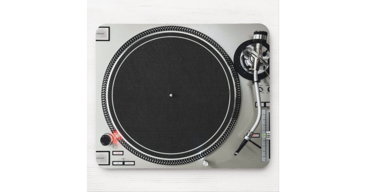 DJ Turntable Mousepad | Zazzle