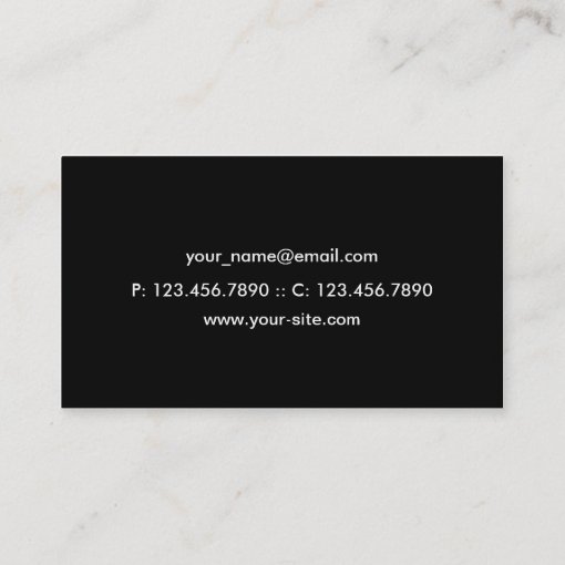 DJ Vinyl Record Music Business Card | Zazzle