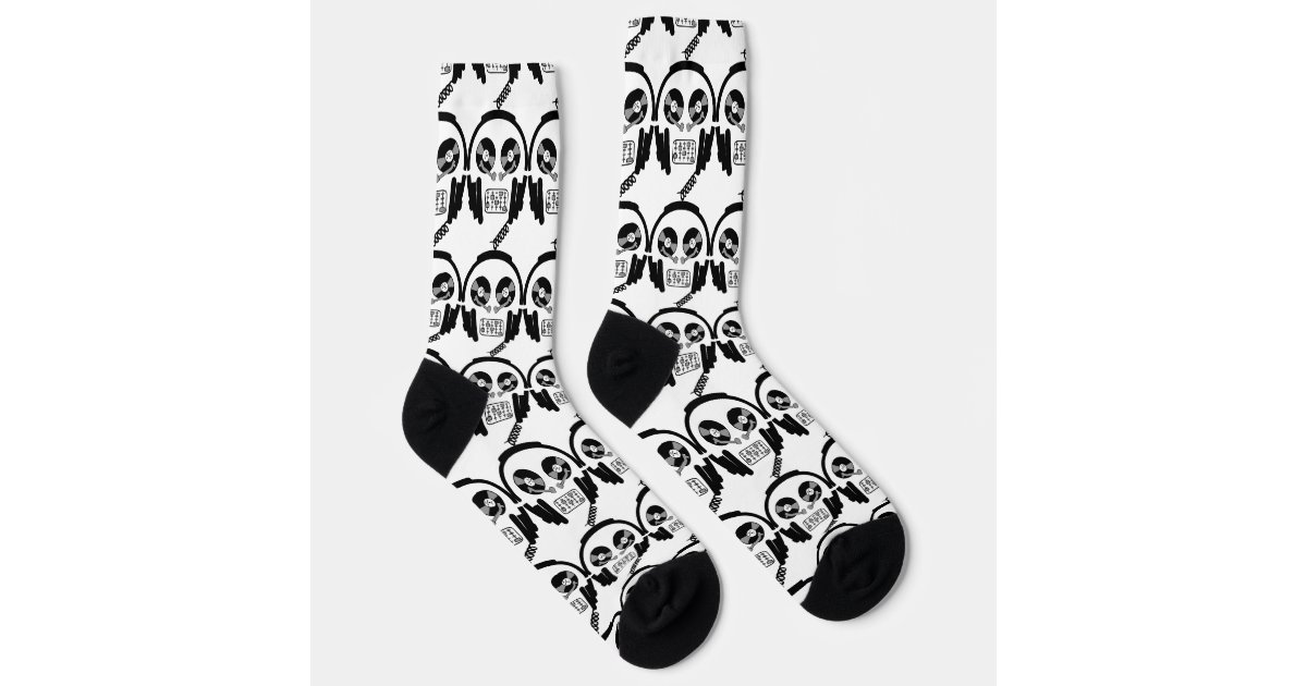DJ X Crew Socks | Zazzle