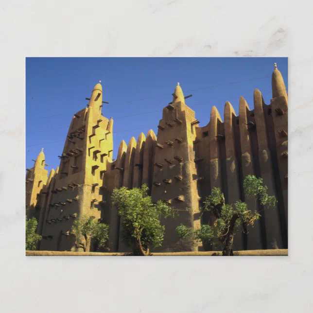 Djenne, Mali Postcard | Zazzle