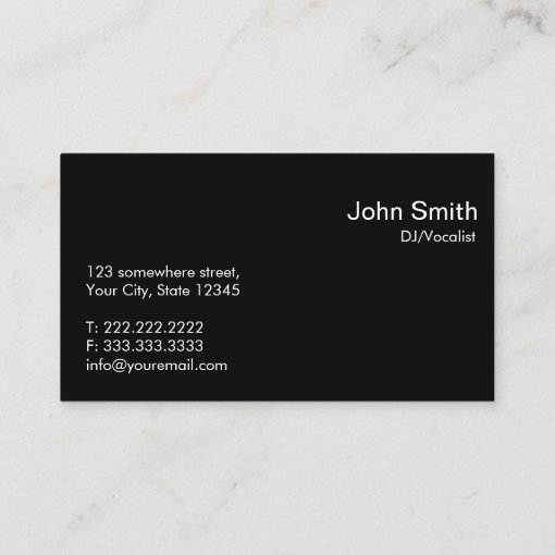 DJs Music Lens Flare QR Code Business Card | Zazzle