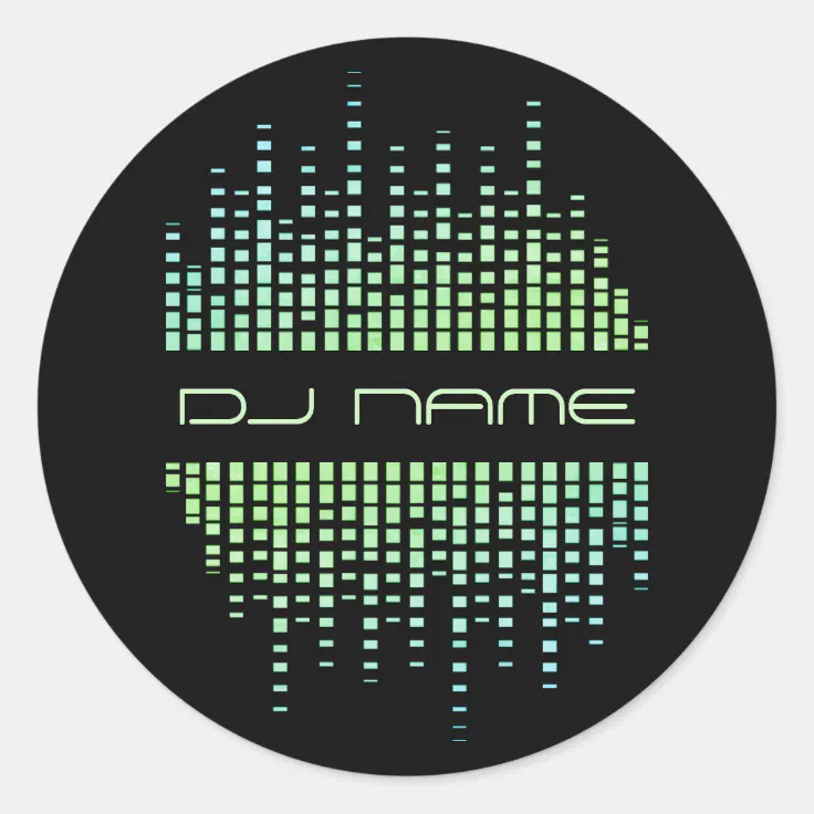 DJs Music Producer Remixer Classic Round Sticker | Zazzle
