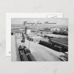 DL & W RR Scranton Pa. Postcard | Zazzle