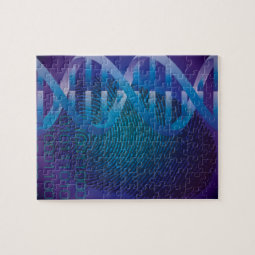 DNA Fingerprint Medical Science Jigsaw Puzzle | Zazzle