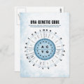 DNA Genetic Code Chart Postcard | Zazzle