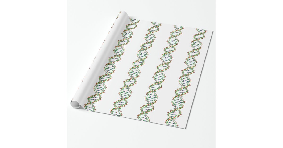 DNA - science/scientist/biology Wrapping Paper | Zazzle
