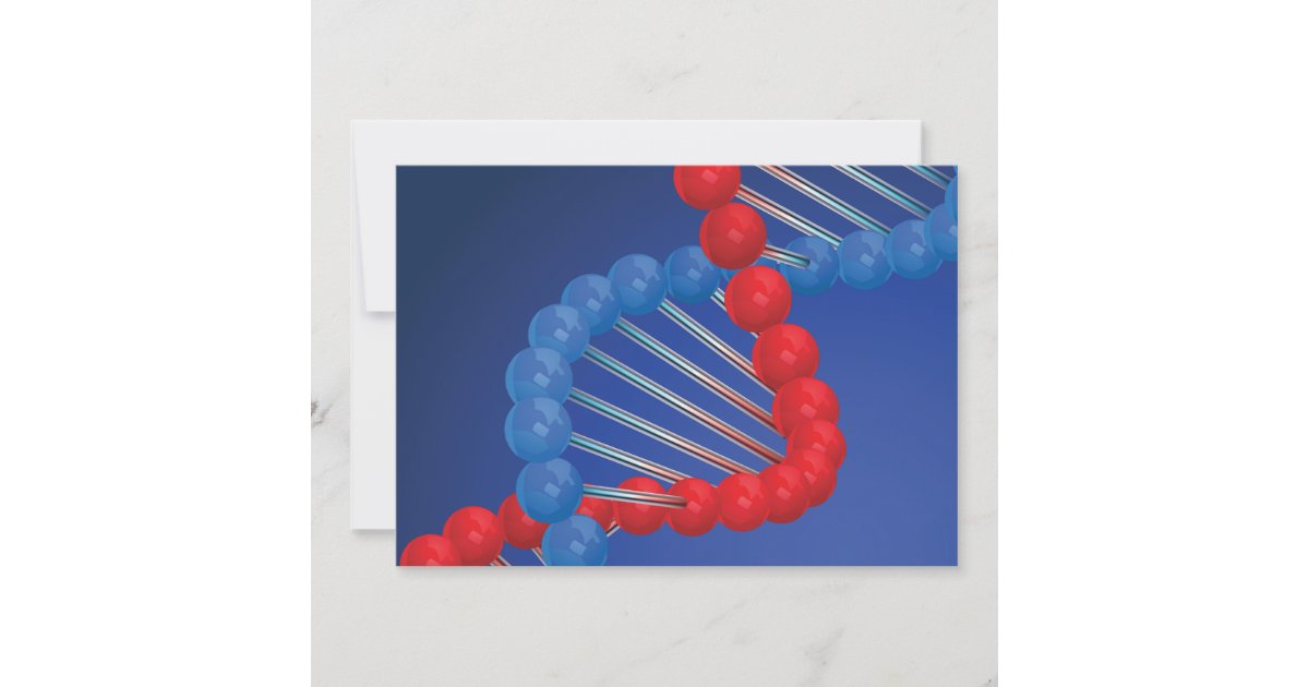 DNA Strand Invitations | Zazzle