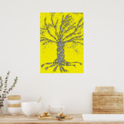DNA TREE or Tree of Life Poster | Zazzle