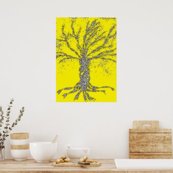 DNA TREE or Tree of Life Poster | Zazzle
