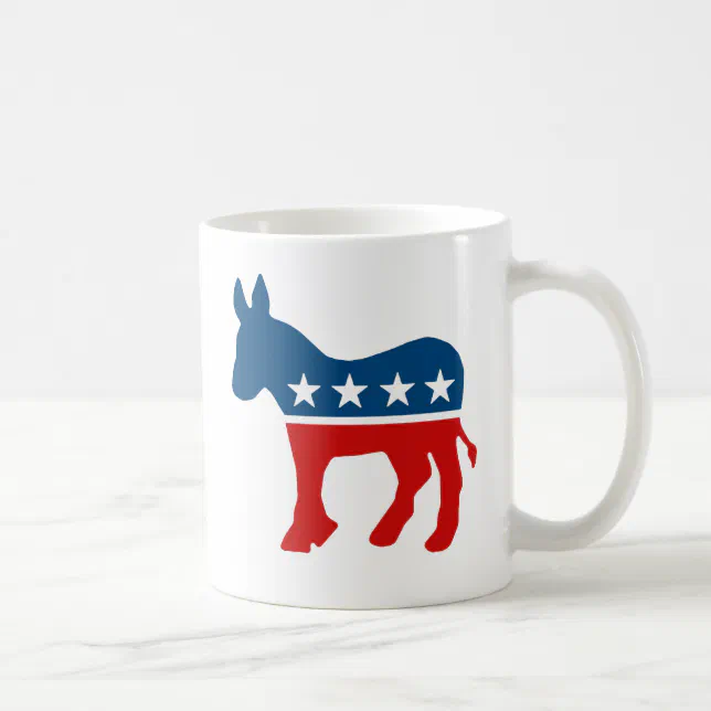 DNC - DEMOCRAT - DONKEY COFFEE MUG | Zazzle