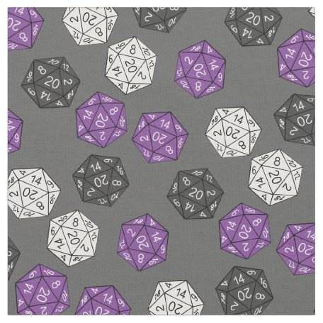 Dragons DND Silhouettes Fabric | Zazzle