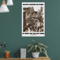 Do Not Agitate Or Panic It Won't Do You Any Good Poster | Zazzle