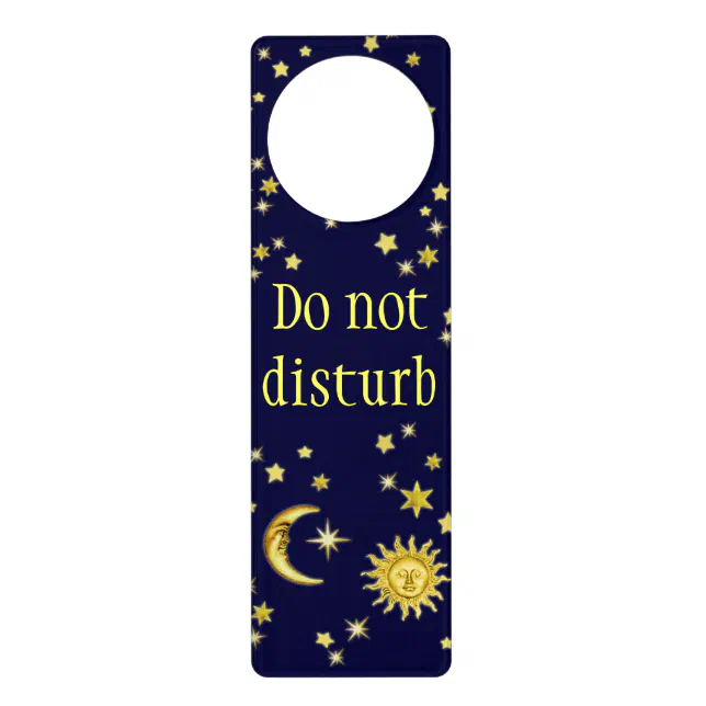 Do not disturb door hanger | Zazzle