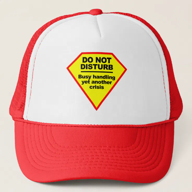 Do Not Disturb hat | Zazzle