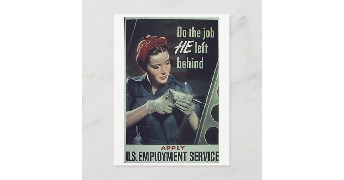 "Do the job HE left behind" Postcard | Zazzle