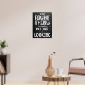 Do The Right Thing Classroom Poster | Zazzle