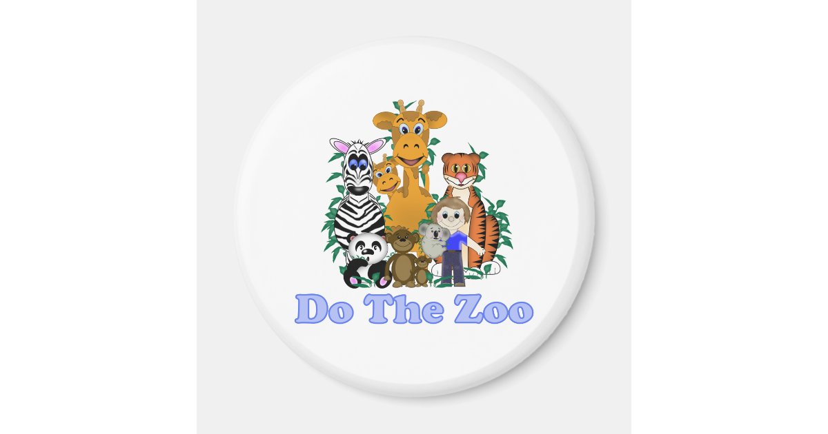 Do The Zoo Magnet | Zazzle