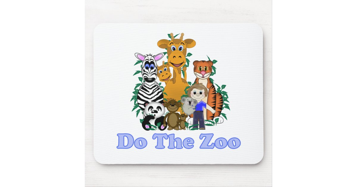 Do The Zoo Mouse Pad | Zazzle