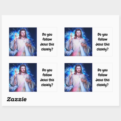 Do You Follow Jesus This Closely? Bumper Sticker | Zazzle