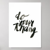Do Your Thang | Wall Art Quotes | 5 x 7 | Zazzle
