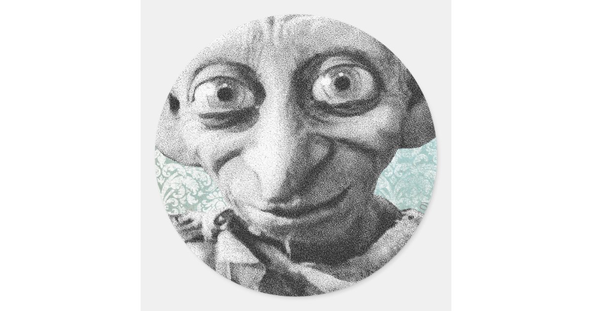 Dobby 4 classic round sticker | Zazzle