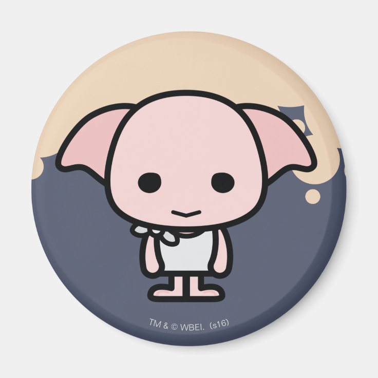 Dobby Cartoon Character Art Magnet | Zazzle